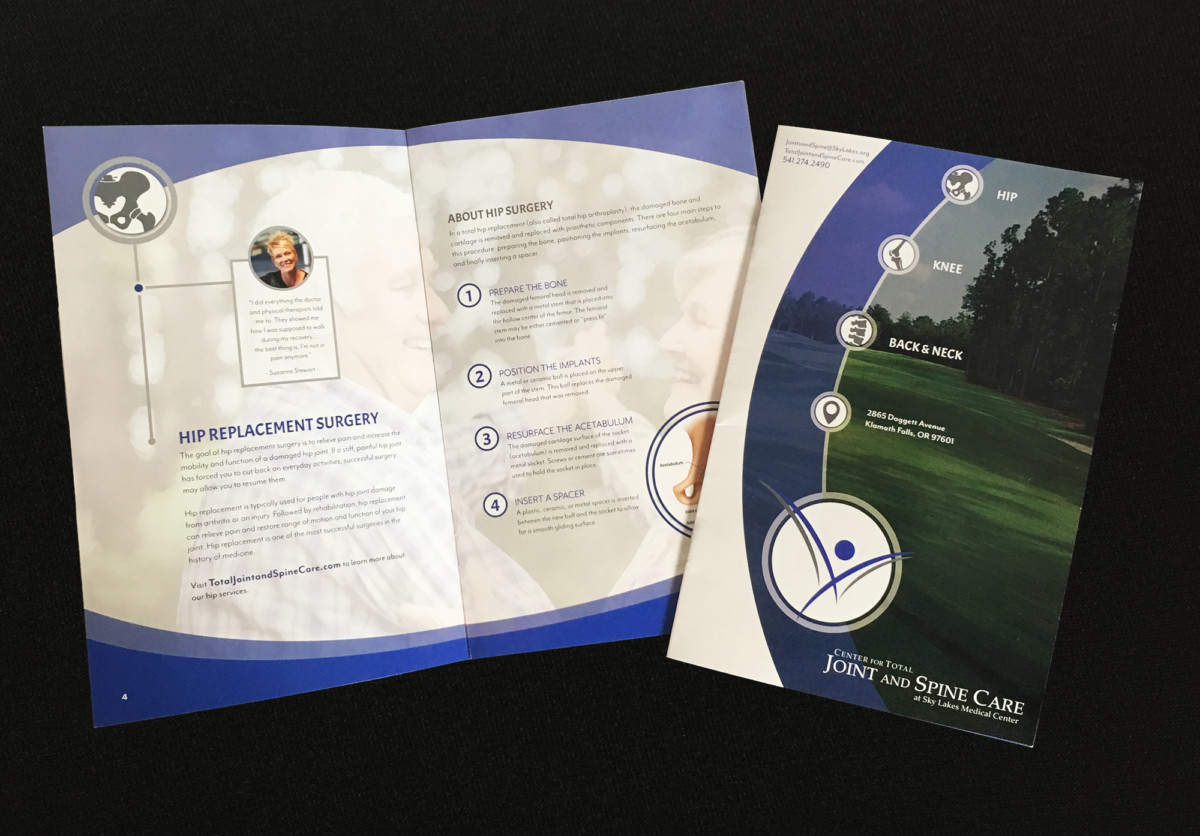 Center for Total Joint & Spine Care Booklet – Impressions Design ...